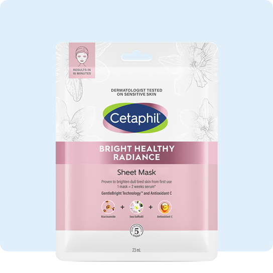 Jual Cetaphil Bright Healthy Radiance Instant Radiance Mask 23ml @1pcs ...