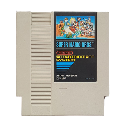 Jual Kaset Nintendo NES Jadul Super Mario Bros Asian Version Original ...