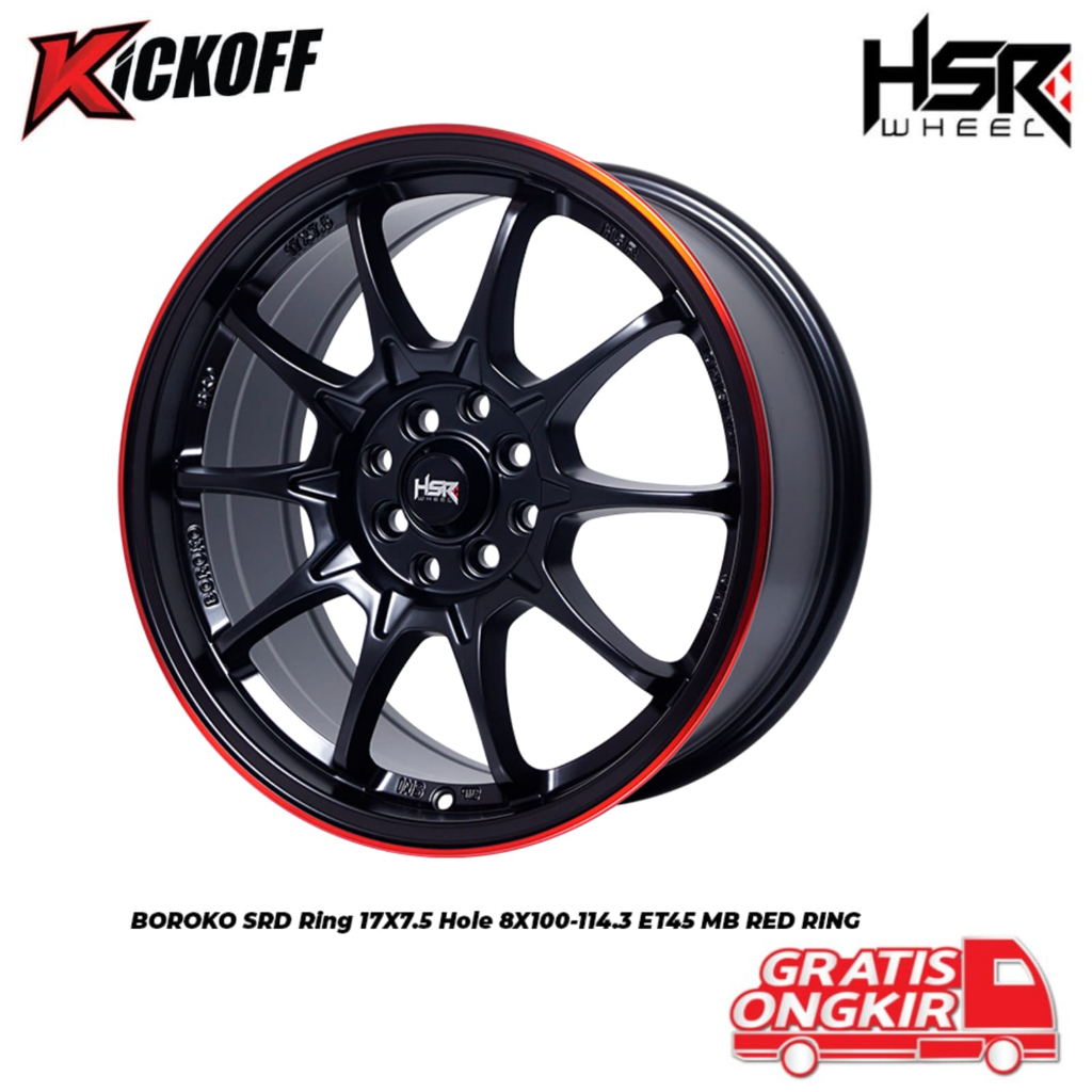 Jual VELG RING 17 TIPE BOROKO SRD HSR BUAT MOBIL JAZZ YARIS MOBILIO FREED AVANZA LIVINA DLL ...