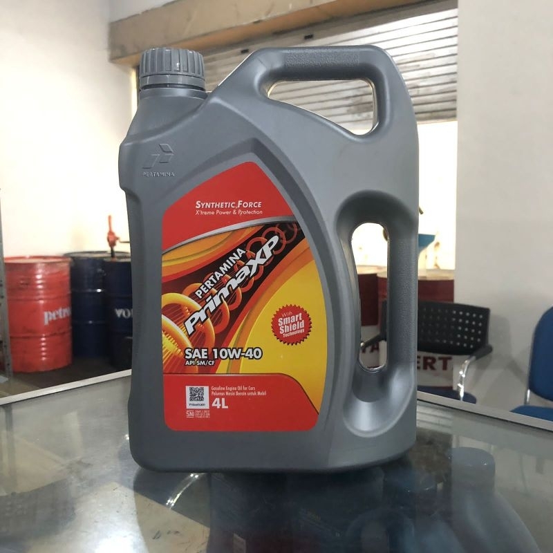 Jual Oli PERTAMINA PrimaXP sae 10W-40 (4L) | Shopee Indonesia
