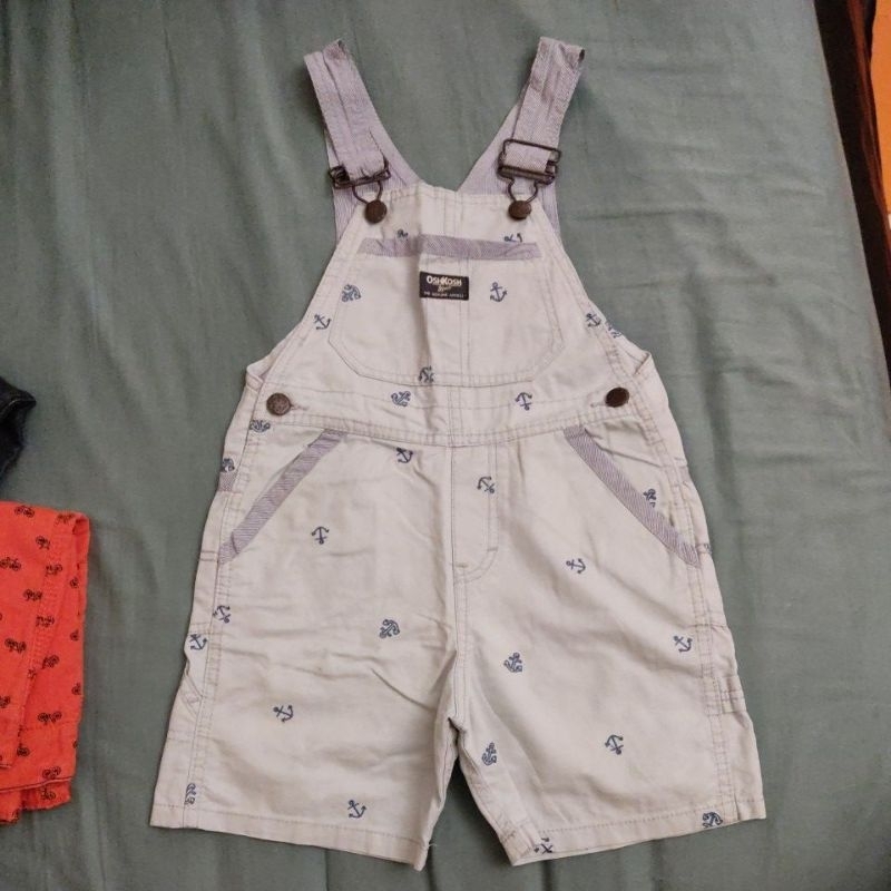 Jual preloved prelove baju bayi kids anak laki oskosh jumper jumpsuit ...
