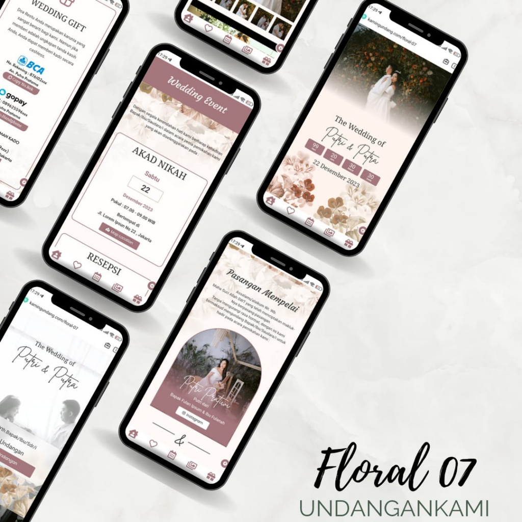 Jual [PROMO!!] Undangan Pernikahan Digital | Undangan Digital Website ...