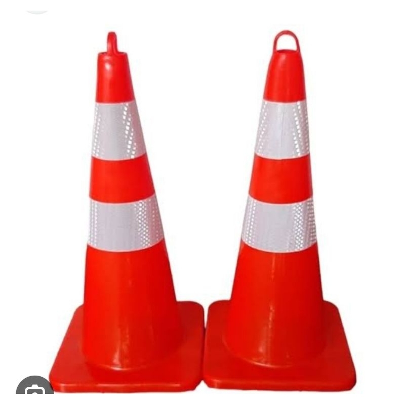 Jual safety traffic cone kerucut lalu lintas 70cm | Shopee Indonesia