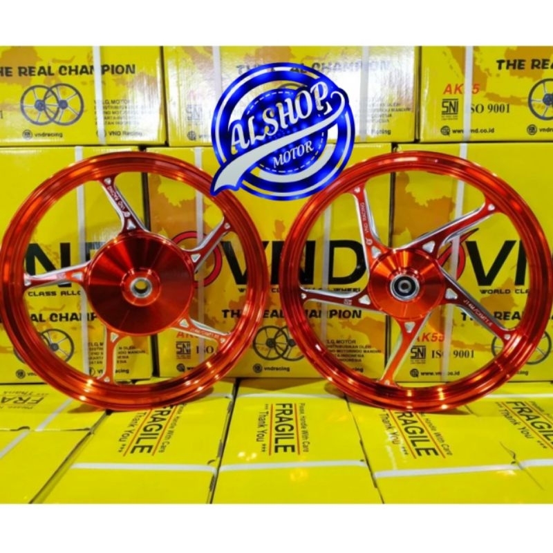 Jual VELG RACING VND AK 55 MIO SPORTY MIO J FINO X-RIDE 115 MIO LAMA | Shopee Indonesia