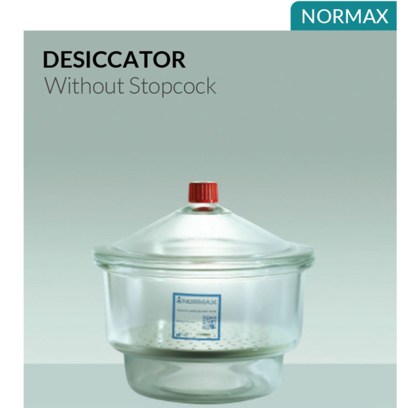 Jual DESICCATOR 250mm without stopcock with Plate Knop/Non Vacuum ...