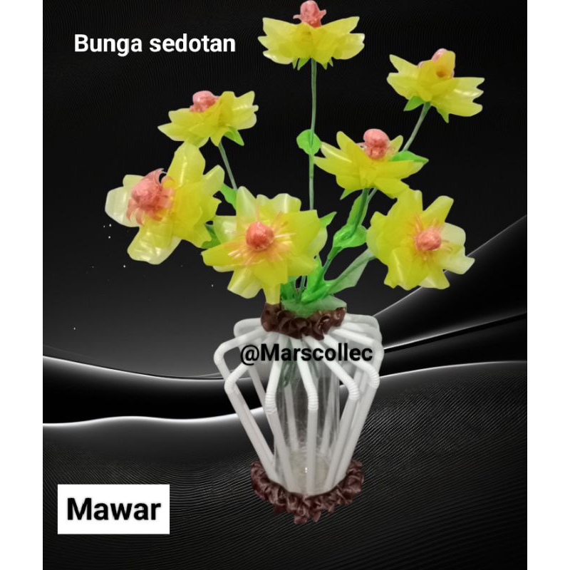 Jual bunga sedotan tanpa vas ( isi 7 tangkai bunga) | Shopee Indonesia