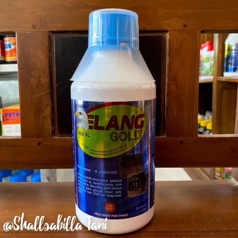 Jual [ COD ] HERBISIDA ELANG GOLD 480 SL - 1 LITER | Shopee Indonesia