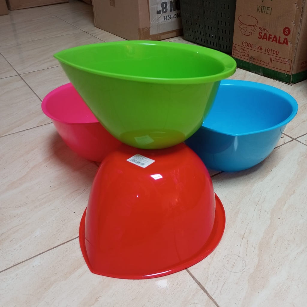 Jual baskom adonan kue / baskom adonan kue mixer plastik / Lion star ...