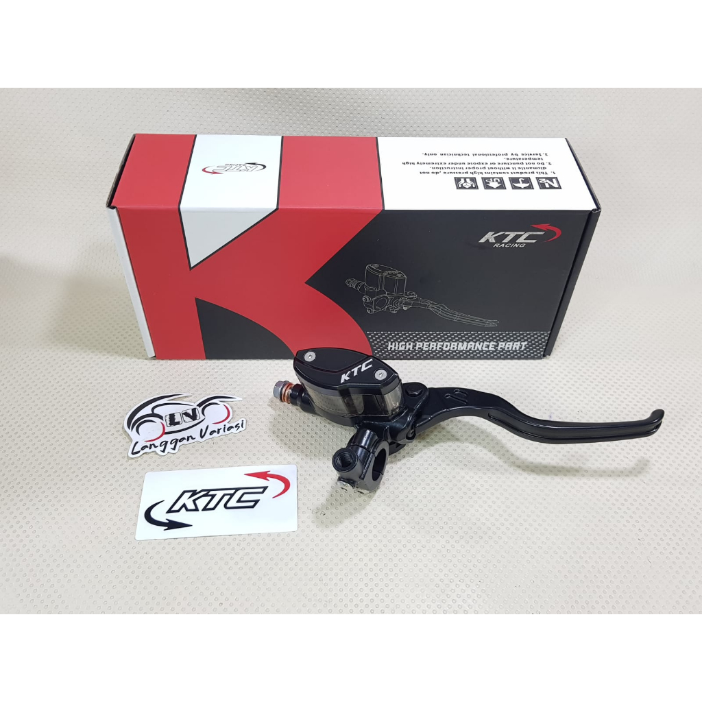 Jual Master Rem Atas KTC Racing ZEN Axial Tabung Oval Kanan Hitam ...
