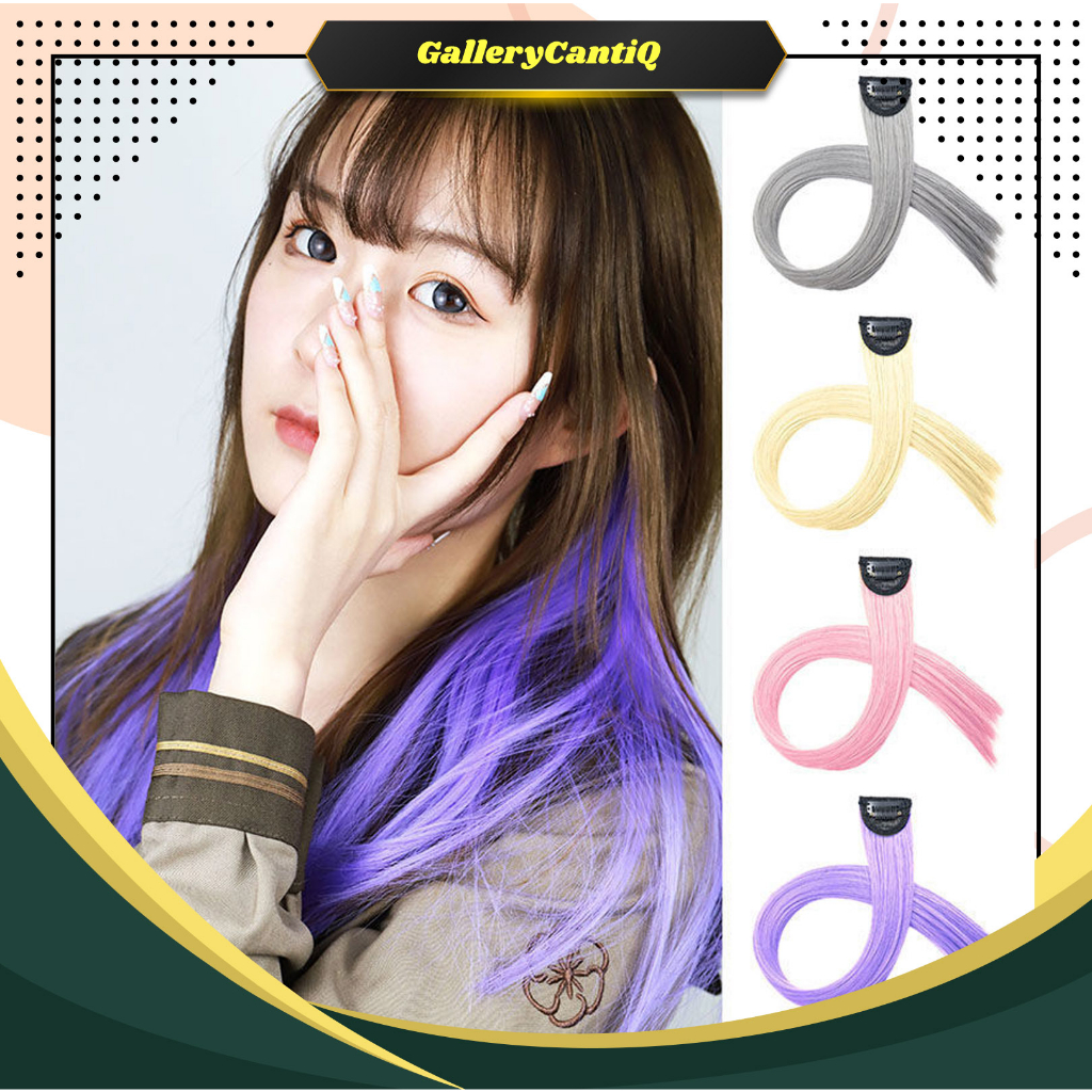 Jual GalleryCantiQ - Hair extension Rambut Palsu Wanita Murah Wig ...