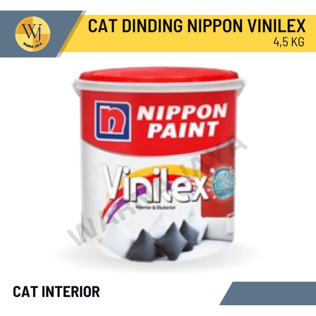 Jual Cat Dinding Vinilex Nippon / Cat Tembok Nippon Vinilex 5 Kg | Shopee Indonesia