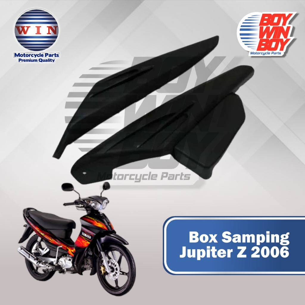 Jual Box Samping Yamaha Jupiter Z 06 Hitam Cover Tutup Samping Warna ...
