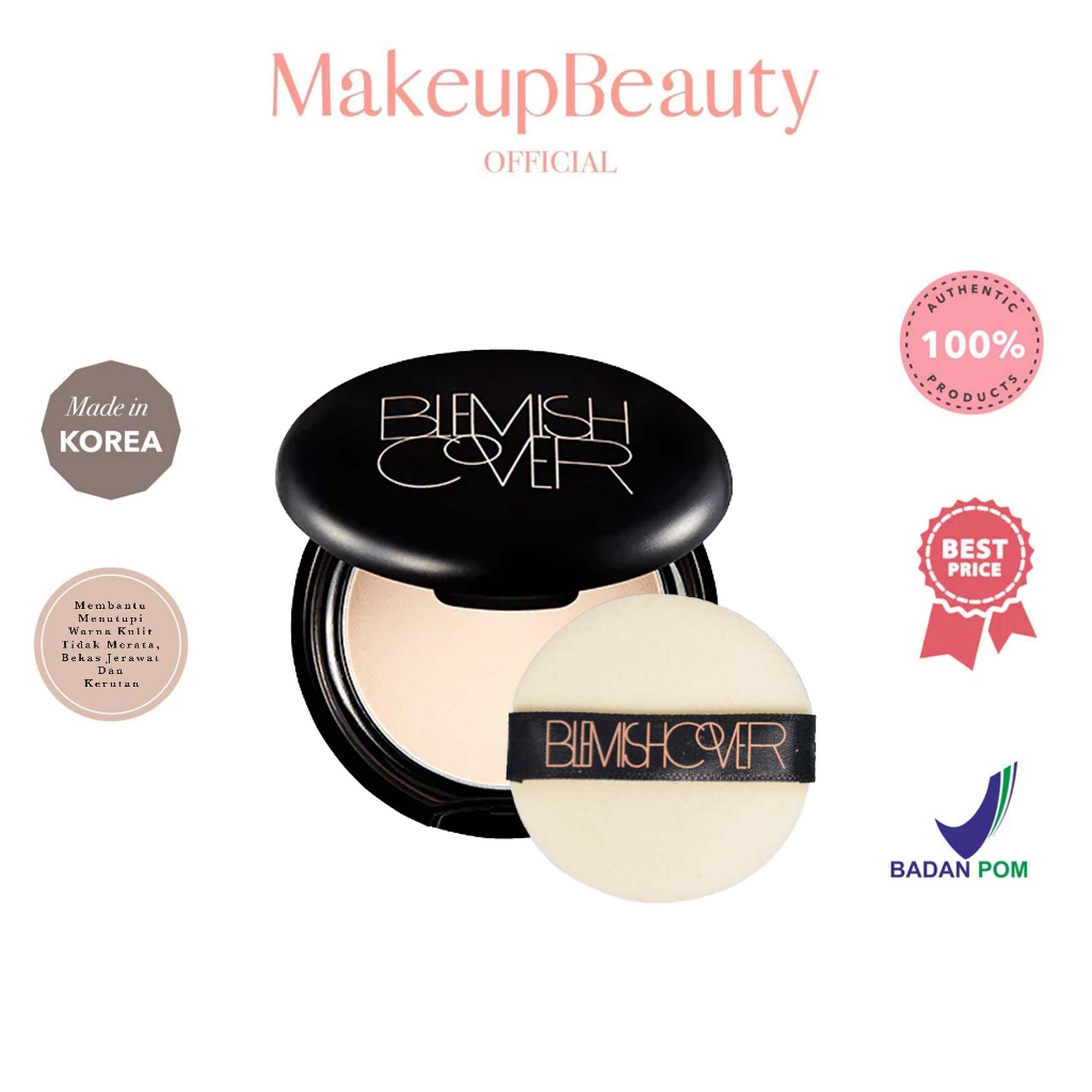 Jual HANSKIN Blemish Cover Blur Pact 9 gr | Shopee Indonesia