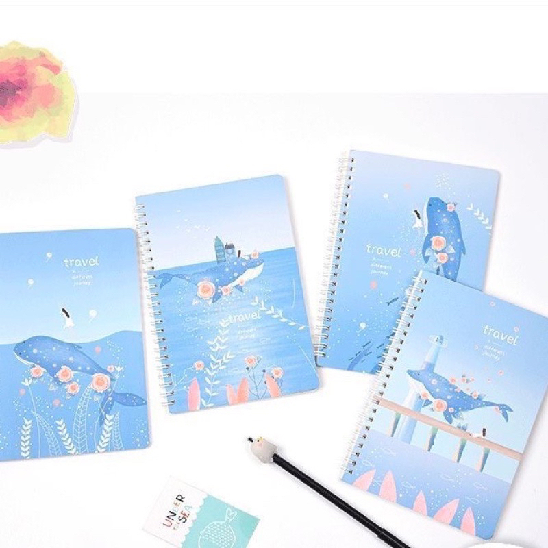 Jual [ READY STOCK PART #8 ] NOTEBOOK A5 BUKU CATATAN RING UKURAN BESAR ...