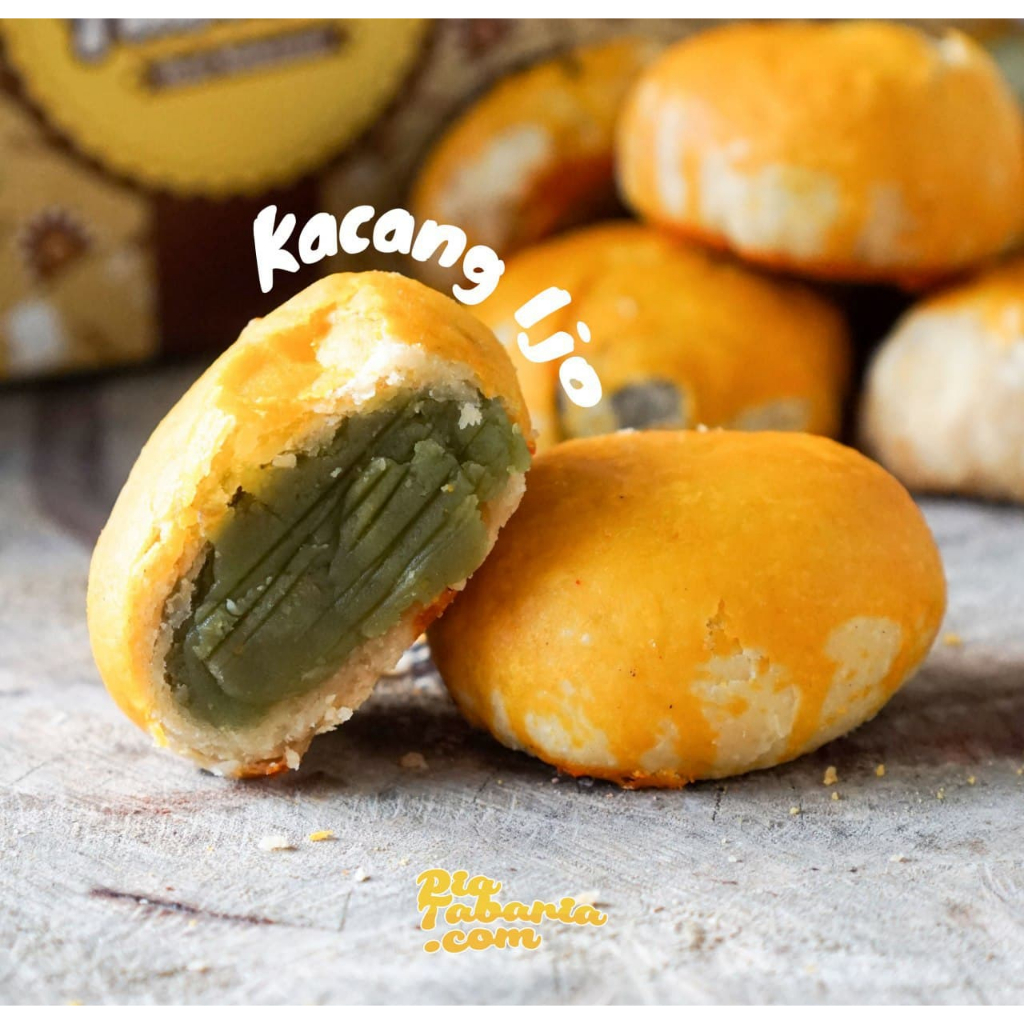 Jual Pia Tabaria Mini - Kacang Ijo (1 Box, isi 8) | Shopee Indonesia