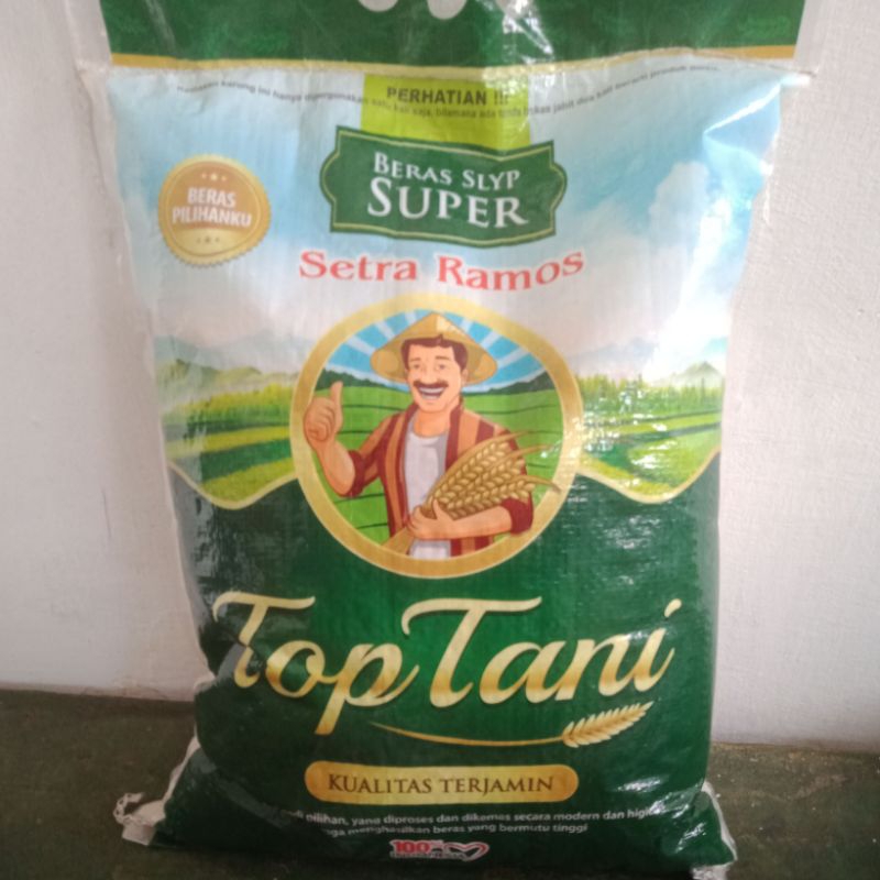 Jual beras slyp top tani 5kg | Shopee Indonesia