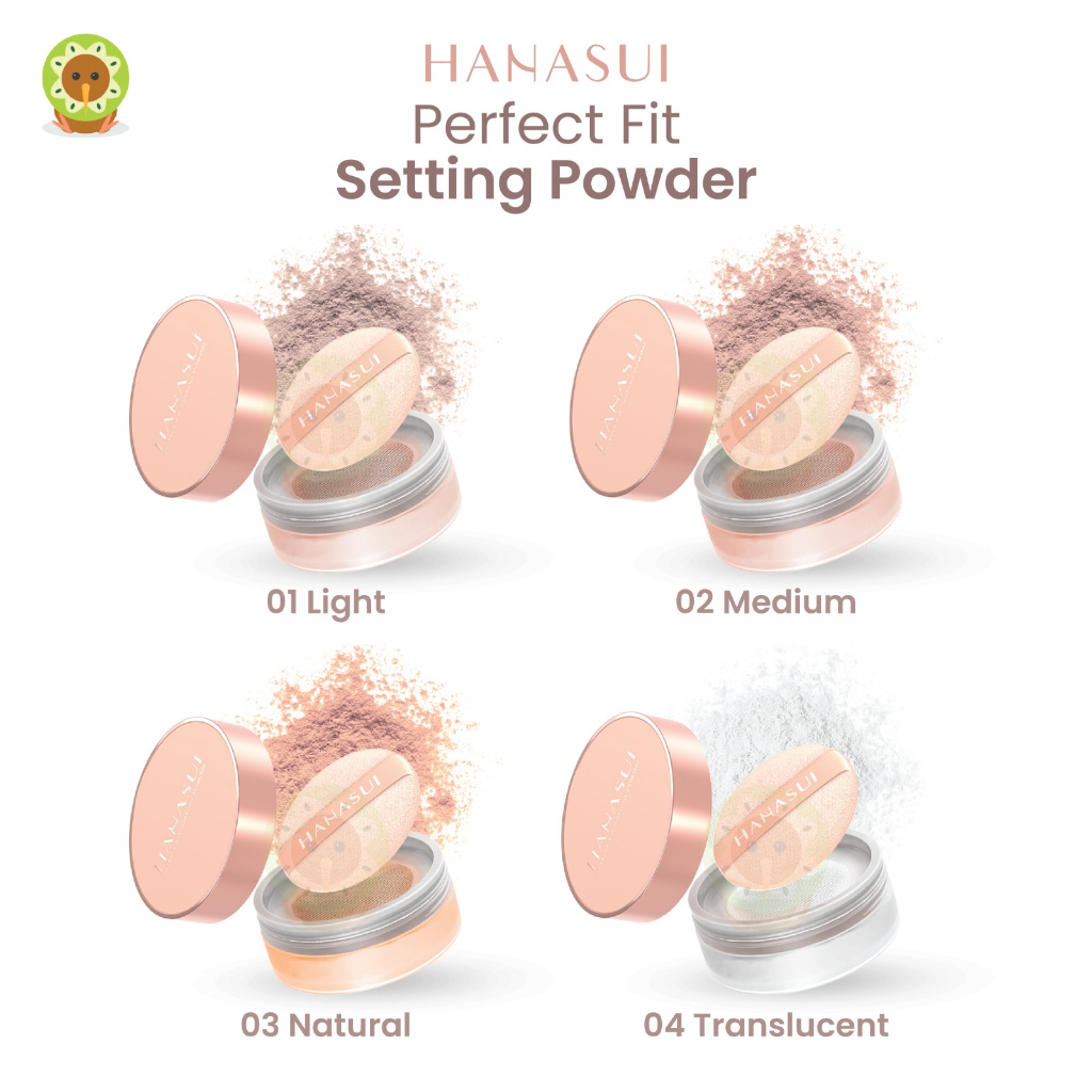 Jual HANASUI PERFECT FIT SETTING POWDER 12GR - BEDAK TABUR - LOOSE ...