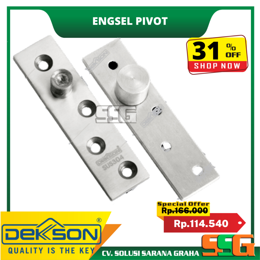 Jual Engsel Pivot Dekson / Dekkson ESS PV 001 SSS Pivot Hinge | Shopee ...