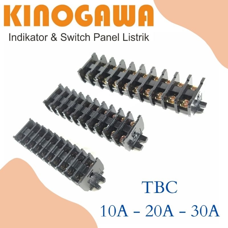 Jual Terminal Block TBC Din Rail - TEND | Shopee Indonesia