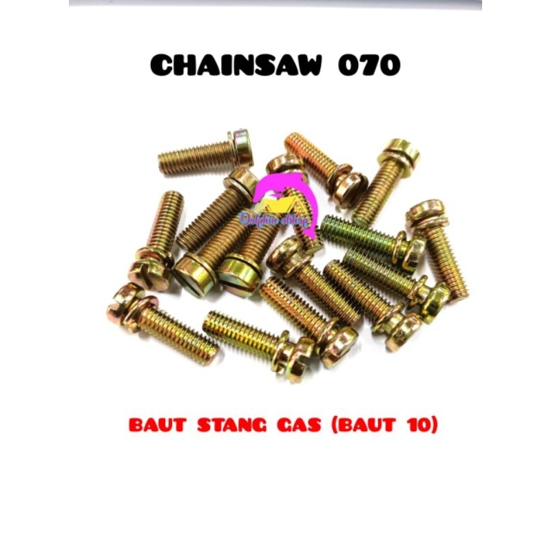 Jual Baut Stang Gas / Baut 10 Chainsaw 070 Yusen | Shopee Indonesia