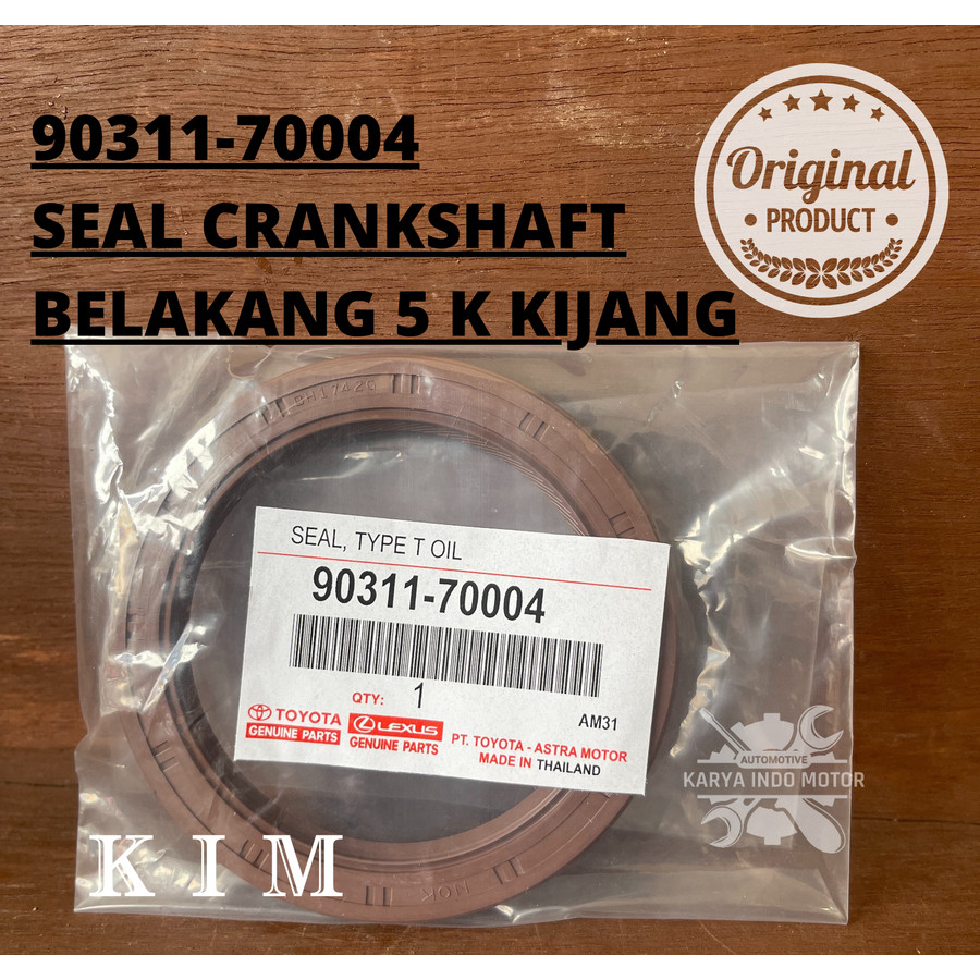 Jual SEAL CRANKSHAFT BELAKANG KIJANG 5K KAPSUL ORIGINAL 90311-70004 ...