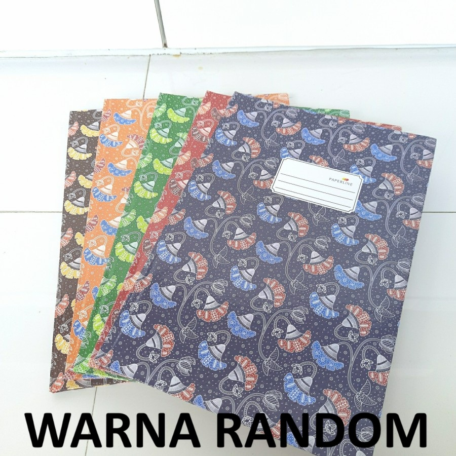 Jual 1 BUAH Hard Cover Folio 50 Paperline Buku Tulis 21x31cm 50 Lembar ...