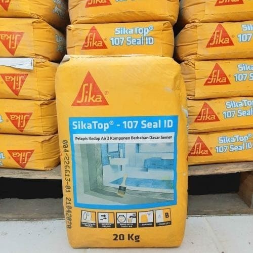 Jual SIKA TOP 107 20 KG + 5KG SIKA TOP 107 SEAL WATERPROOFING SIKA TOP 25KG (KHUSUS INSTANT ...