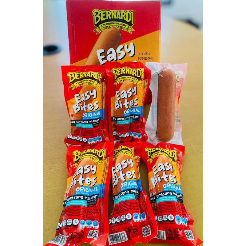 Jual BERNARDI easy bites single/ sosis single easy bites ayam sapi ...