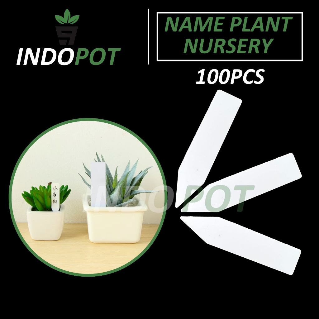 Jual Name Tag Nursery - Tag Tanaman Water Proof - Label ID Tanaman 100 Pcs | Shopee Indonesia