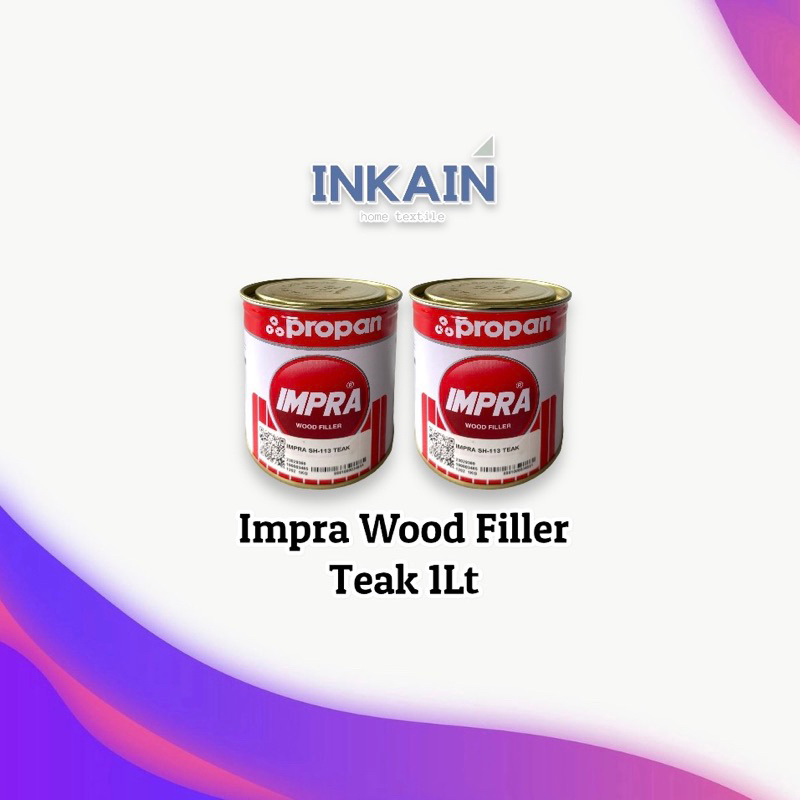 Jual PROPAN Impra Wood Filler Teak Original - 1KG / Dempul Kayu ...