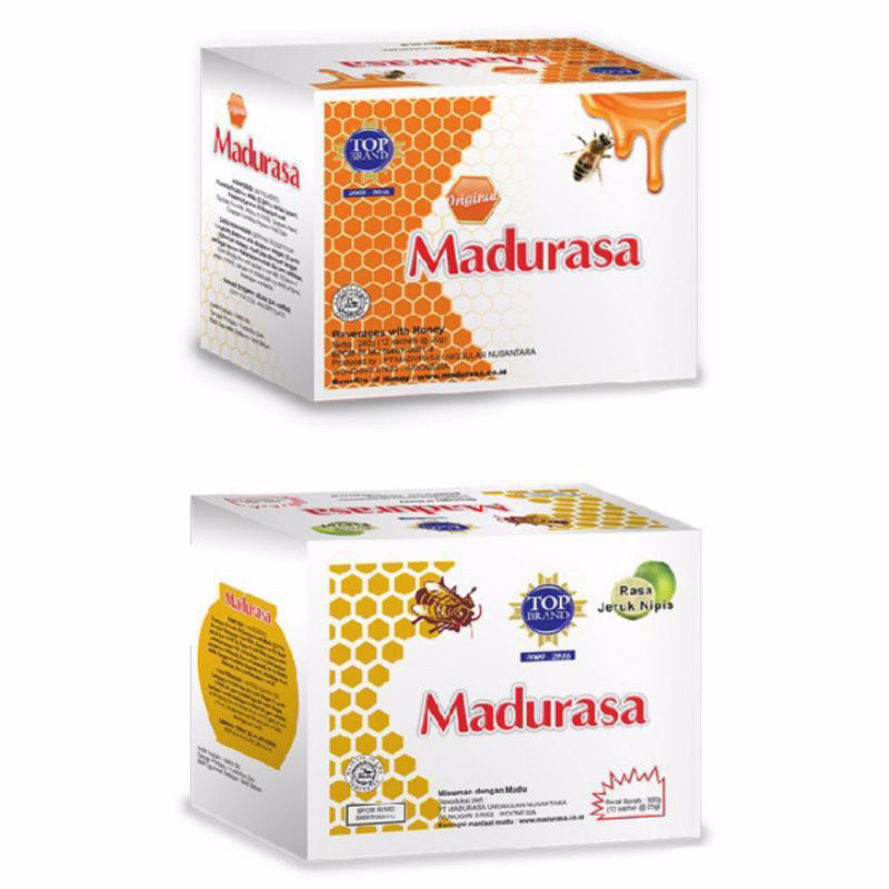 Jual Madurasa 12 sachet Original Jeruk Nipis - Madu Sachet Madu Murni Madurasa Honey Sachet ...
