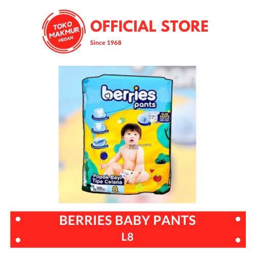 Jual BERRIES BABY PANTS M9 / L8 / XL7 | Shopee Indonesia