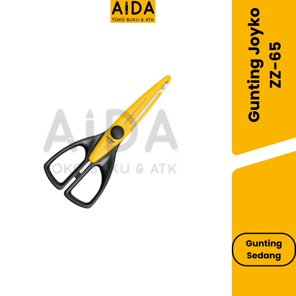 Jual GUNTING JOYKO ZZ-65 Dekorasi / Zig Zag Scissors ZZ65 /Gunting Kain ...