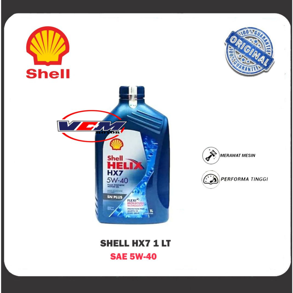 Jual Oli Shell HX7 SAE 5W-40 1 Liter | Shopee Indonesia