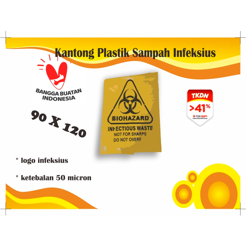 Jual Kantong Plastik Sampah Infeksius Untuk Limbah Medis | Shopee Indonesia