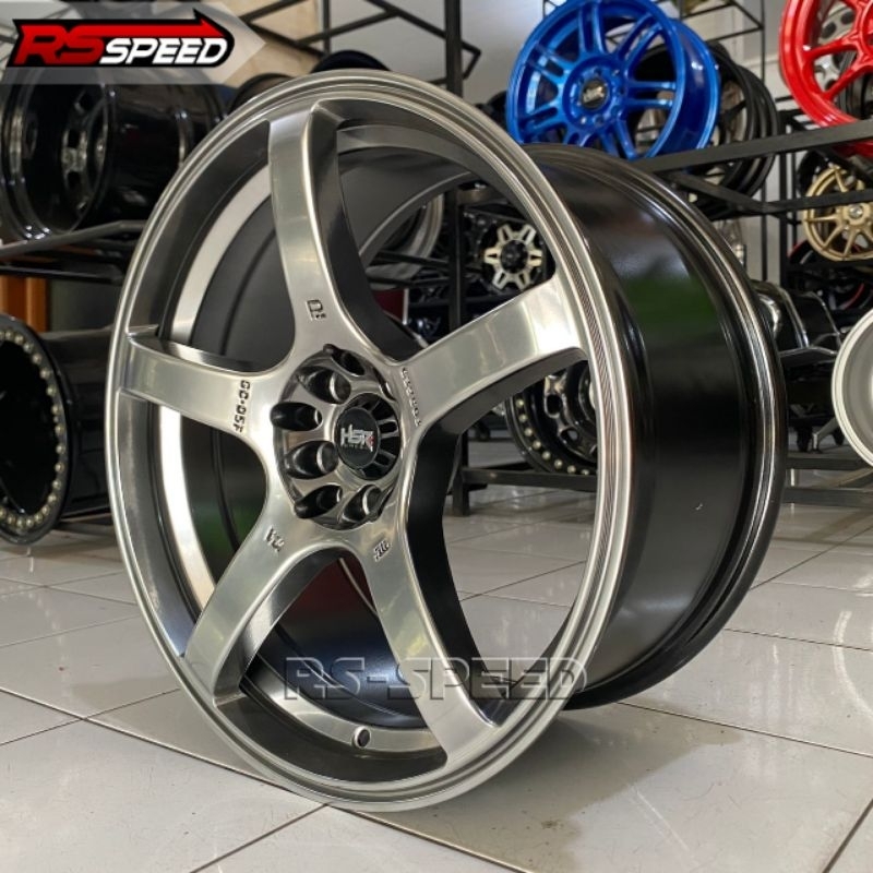 Jual Velg Palang 5 HSR Tendon Ring 18 Pelg Mobil Civic Camry Corrola Altis Xpander HRV Bisa Di ...