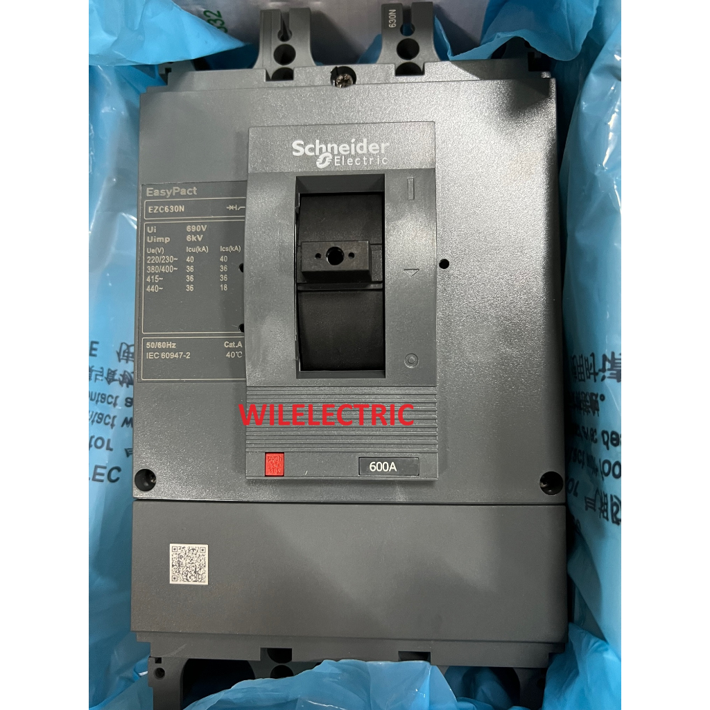 Jual MCCB SCHNEIDER NFB Breaker EZC 630N / EZC630N 3P 600A 600 A ...