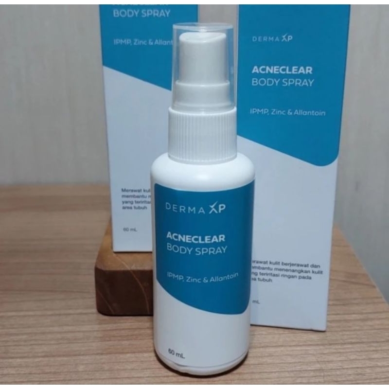 Jual Derma XP AcneClear Body Spray 60ml | Shopee Indonesia