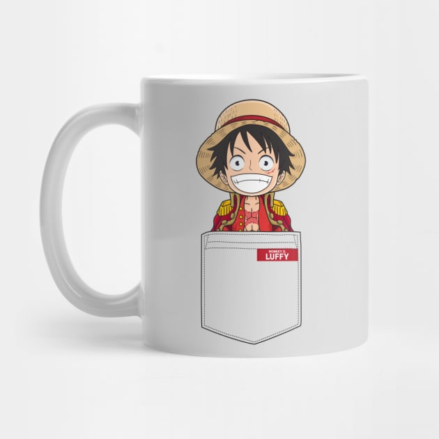 Jual Mug Gelas Monkey D Luffy Chibi Pocket One Piece Anime | Shopee ...