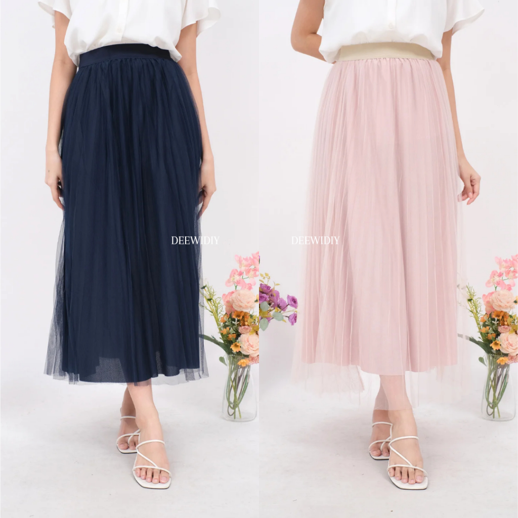 Jual ROK TILE PANJANG PREMIUM / ROK TUTU ELEGAN UNTUK FORMAL DAN CASUAL ...