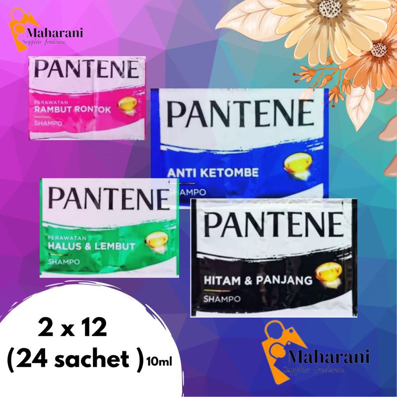 Jual PANTENE Shampoo 2x12 | Shopee Indonesia