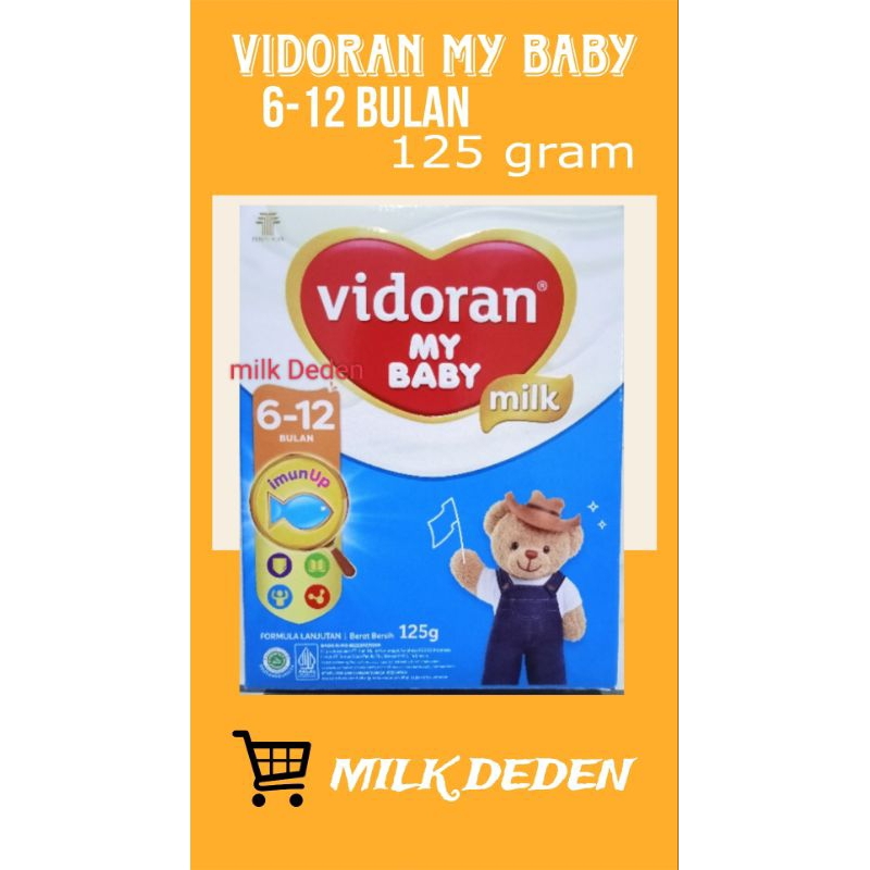 Jual susu formula vidoran my Baby milk 6-12 bulan berat 125g masa exp ...