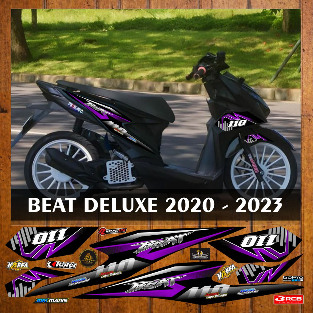 Jual Striping Sticker Beat Deluxe Baru Beat Street New Variasi List ...