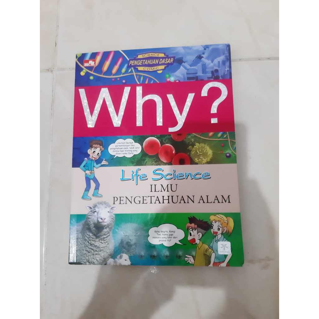 Jual Bekas - Buku Komik Anak Why? Science Comic Pengetahuan Dasar Life ...