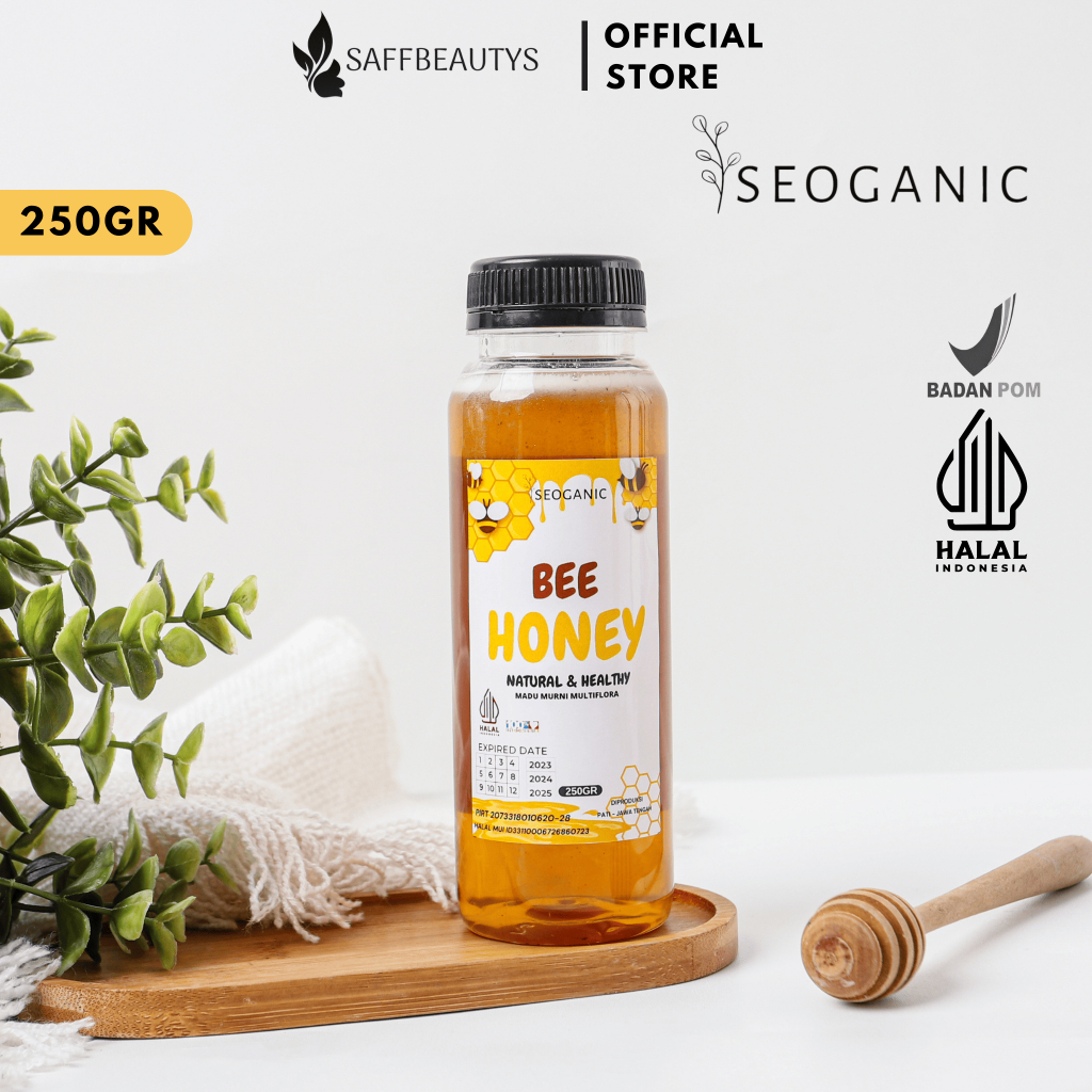 Jual Bee Honey - Madu Asli Multi Flora Original 250gr HALAL & DINKES ...