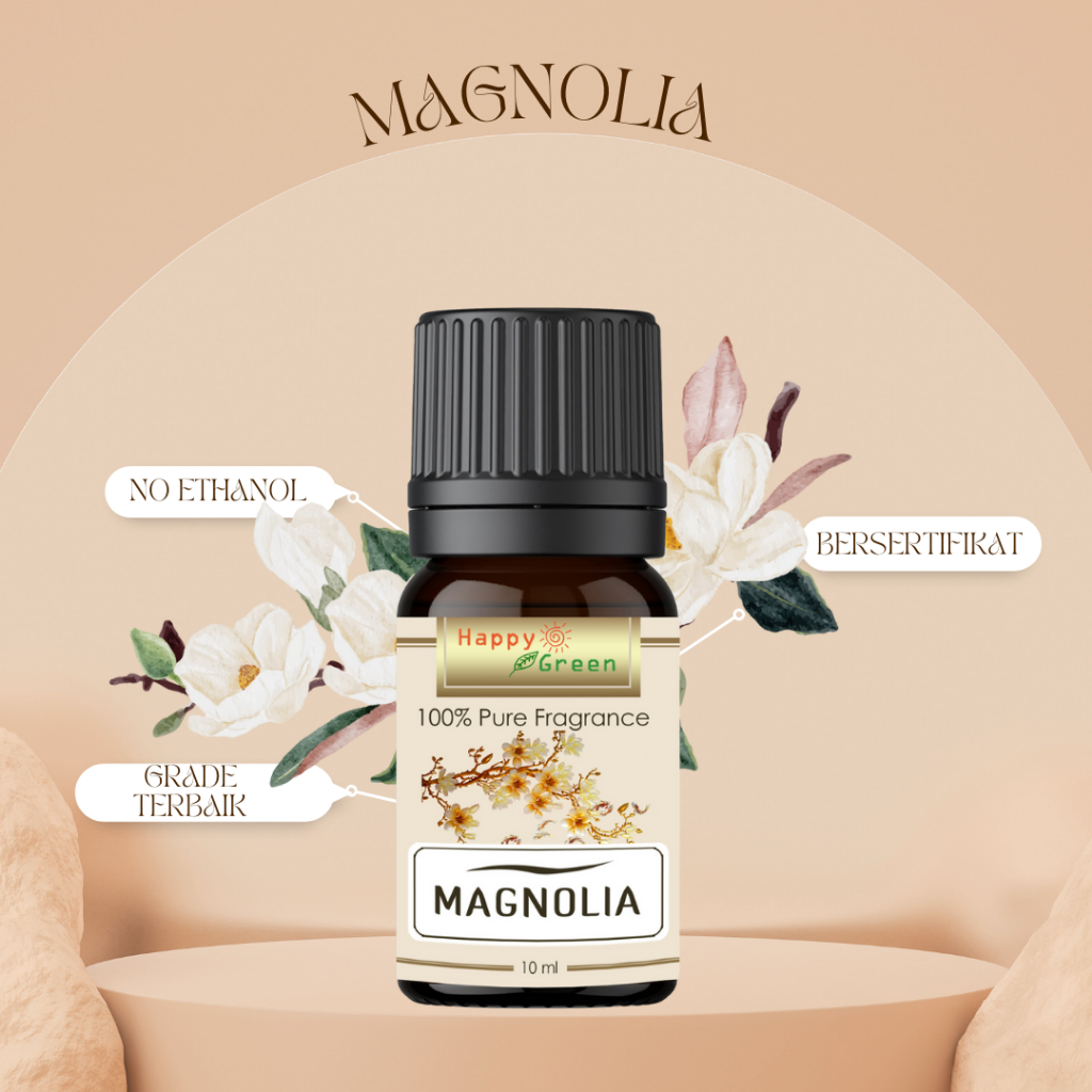 Jual Happy Green Magnolia Fragrance Oil - Diffuser Aroma Bunga Magnolia ...