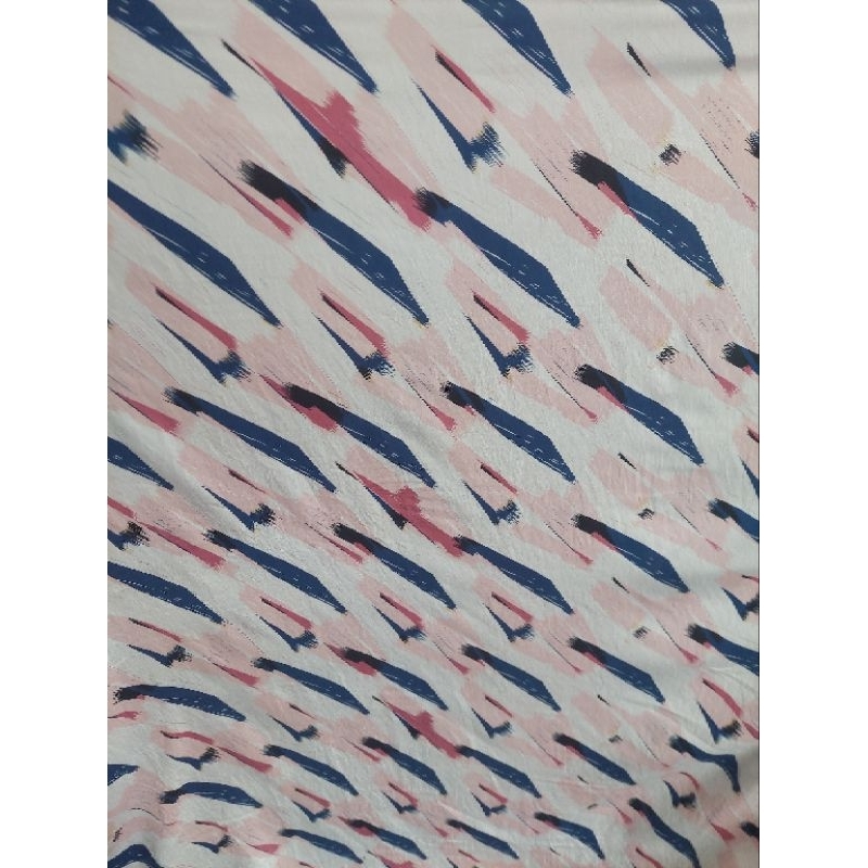 Jual kain katun paris premium motif / katun silk | Shopee Indonesia