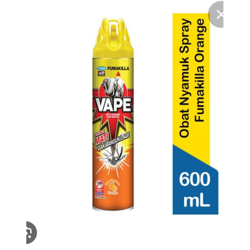 Jual FUMAKILLA VAPE ( anti nyamuk dan.kecoa) 600ml | Shopee Indonesia
