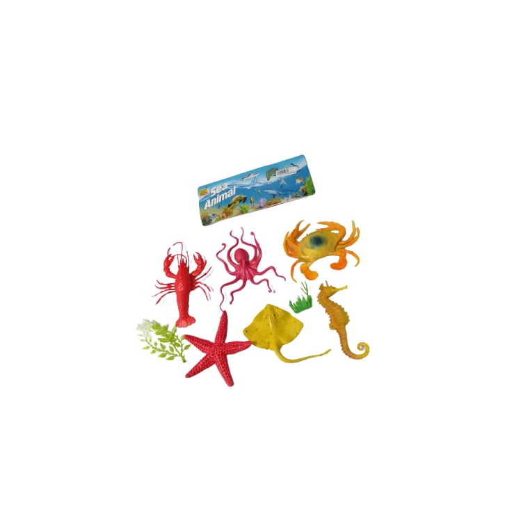 Jual SEA ANIMAL / MAINAN HEWAN LAUT / MAINAN HEWAN LAUT 6pcs | Shopee ...