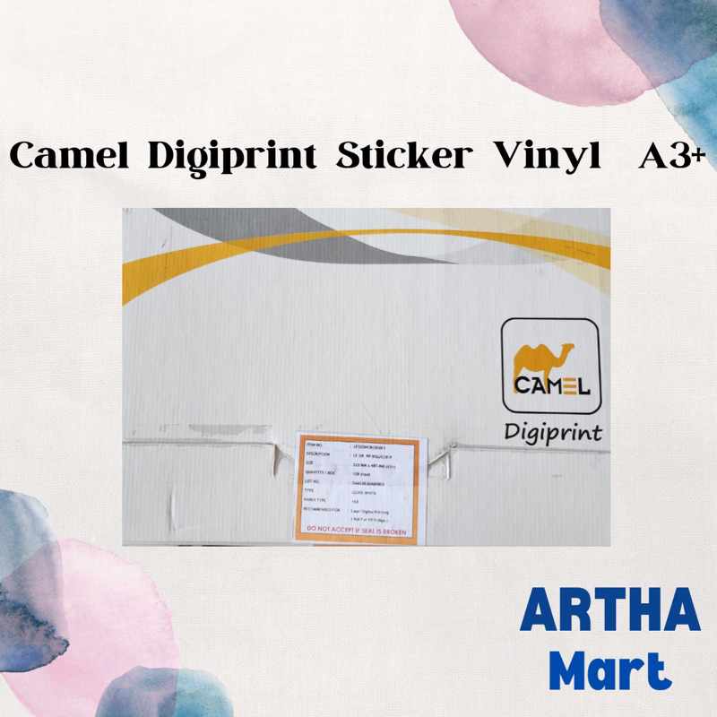 Jual CAMEL - Sticker Vinyl Laser A3+ Digiprint - Pack | Shopee Indonesia